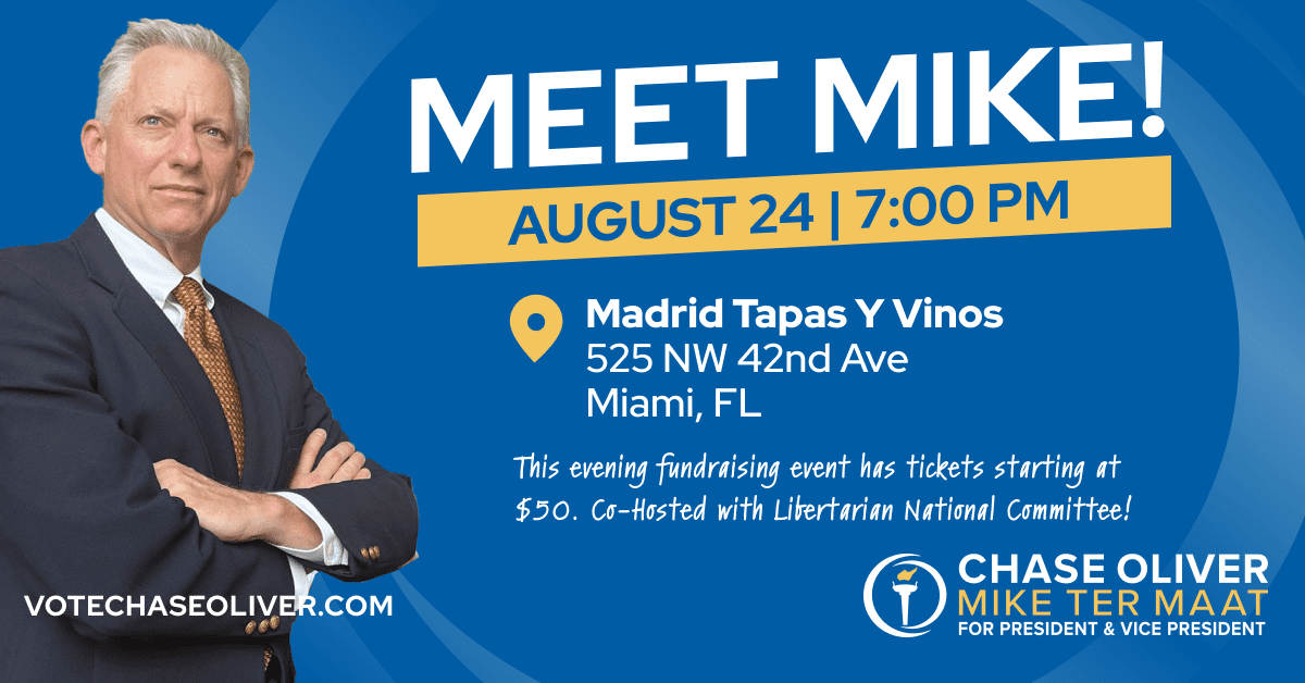 Meet Mike! - Chase Oliver for President